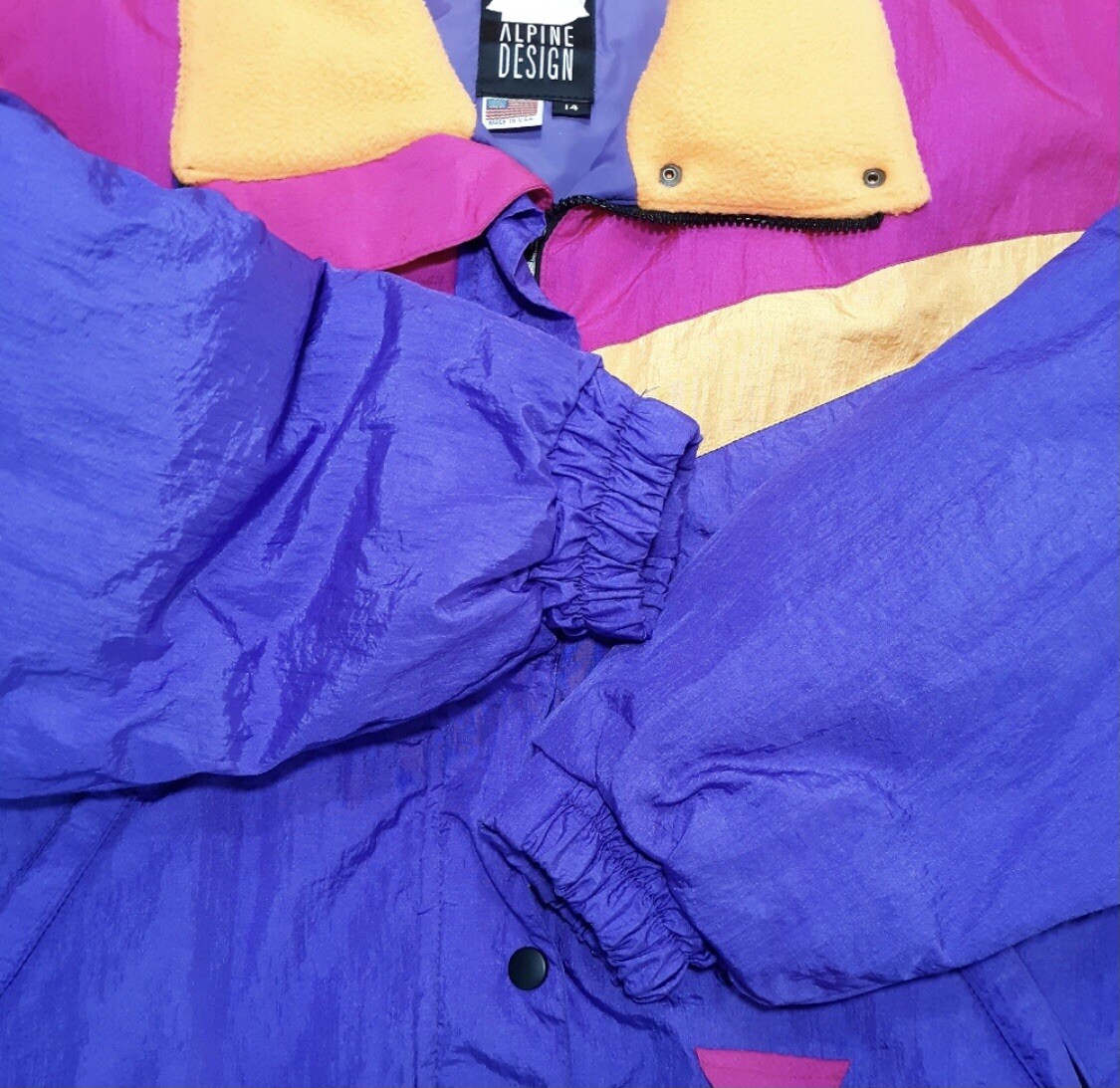 1980s Vintage Puffer Ski Jacket - Gem