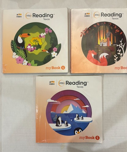 HMH Reading Texas My Book Grade2 Books 2,4,and 5 Paperback Cover | eBay