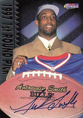 Antowain Smith autographed Football Card (Buffalo Bills) 1997 Score ...