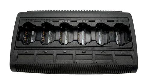 Genuine Motorola Impress WPLN4121BR 6 Bay Two Way Radio Charger w ...
