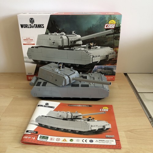 COBI 3024 - Panzer VIII Maus World of Tanks Box And Manual Included | eBay