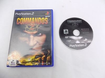 Mint Disc Playstation 2 Ps2 Commandos 2 Men Of Courage - No Manual Free ...
