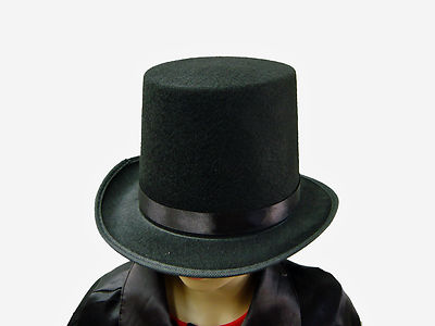 Kids Black Magician Top Hat Fancy Dress & Parties | eBay