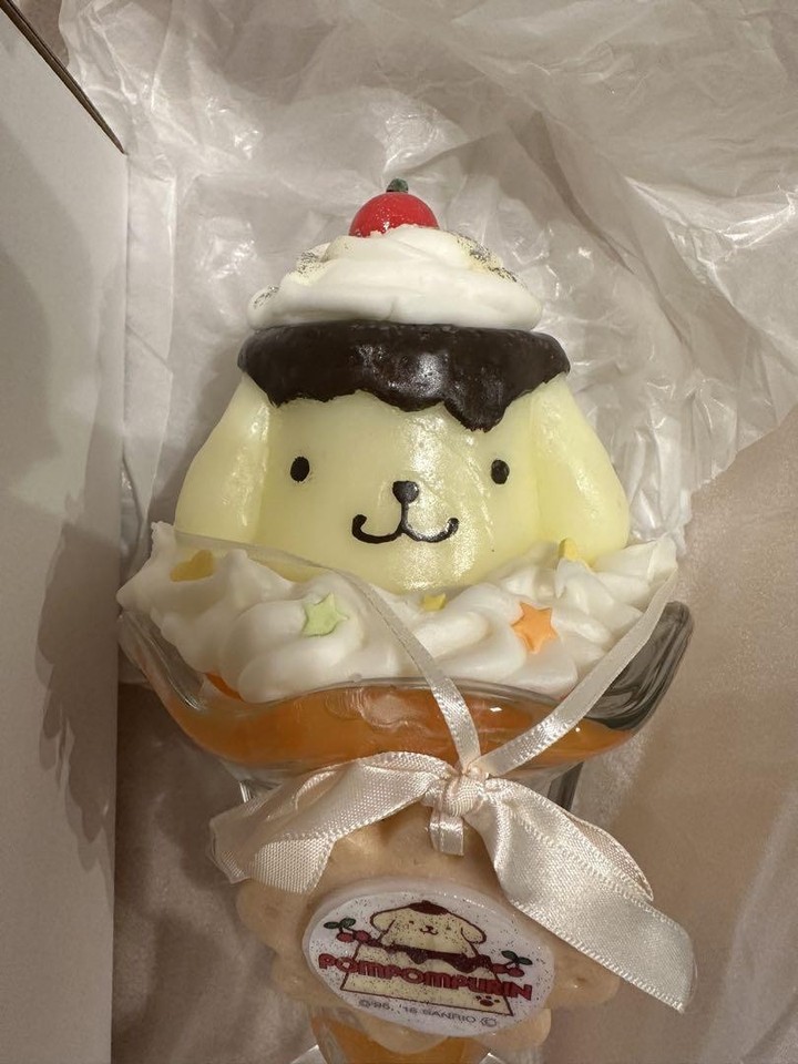 olor japan Sanrio Pom Pom Pudding Parfait Candle | eBay