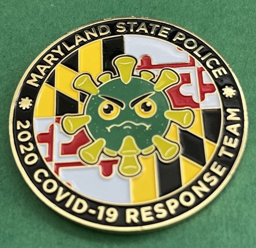 Maryland State Police COVID-19 Challenge Coin | eBay