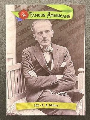 2021 Historic Autographs Famous Americans #202 A.A. Milne | eBay