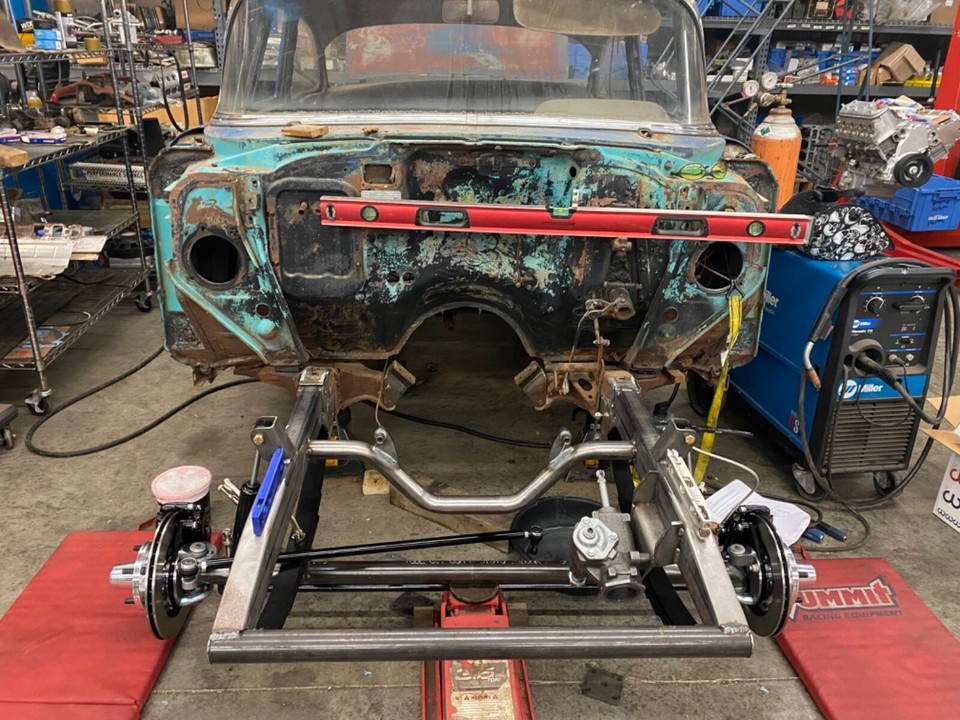 The Original NicKey Gasser Garage, Chevrolet, Straight Axle Kit, 1955 ...