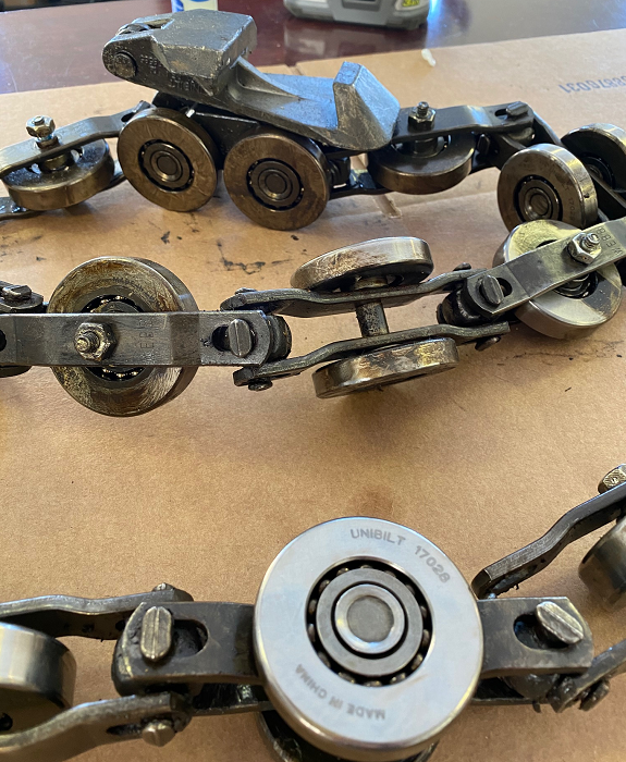 4" Uni/Uni Chain with pusher dog | eBay