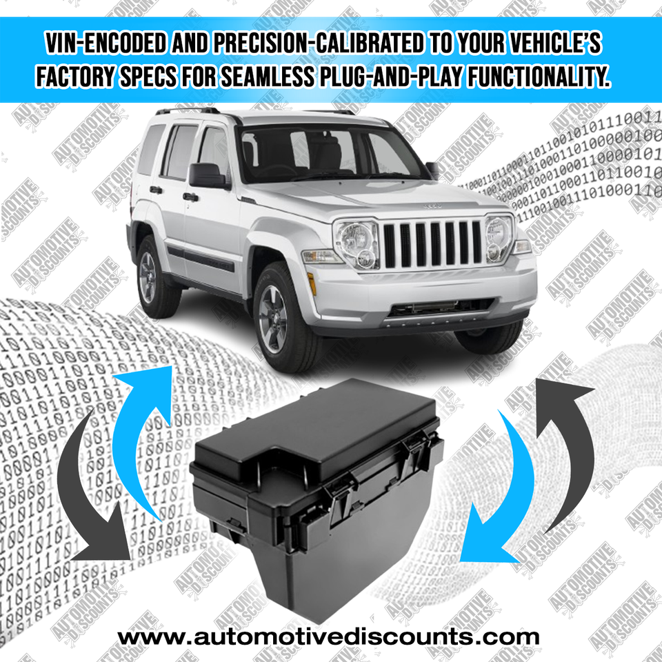 08-09 Jeep Liberty OEM TIPM Fuse Box 04692235 PLUG & PLAY PROGRAMMING ...