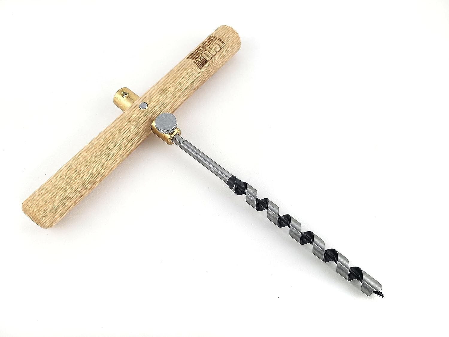 Bushcraft Survival Hand Auger Bit Settlers Wrench Set for Wood Drilling ...