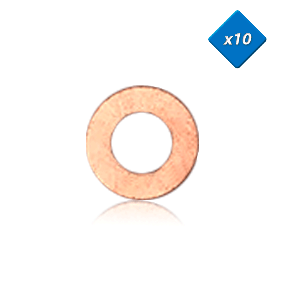 Joint Copper Injector, 7,3 x 14 - x10 - OE : 9803486880 - 3RG | eBay ...