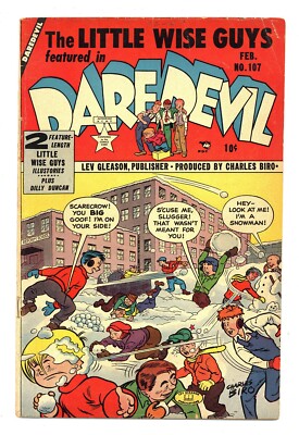 DAREDEVIL COMICS #107 4.0 GOLDEN AGE LEV GLEASON OW PGS 1954 | eBay