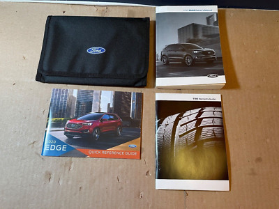 2020 Ford EDGE Owners Manual GUIDE BOOK Set WITH Case OEM | eBay