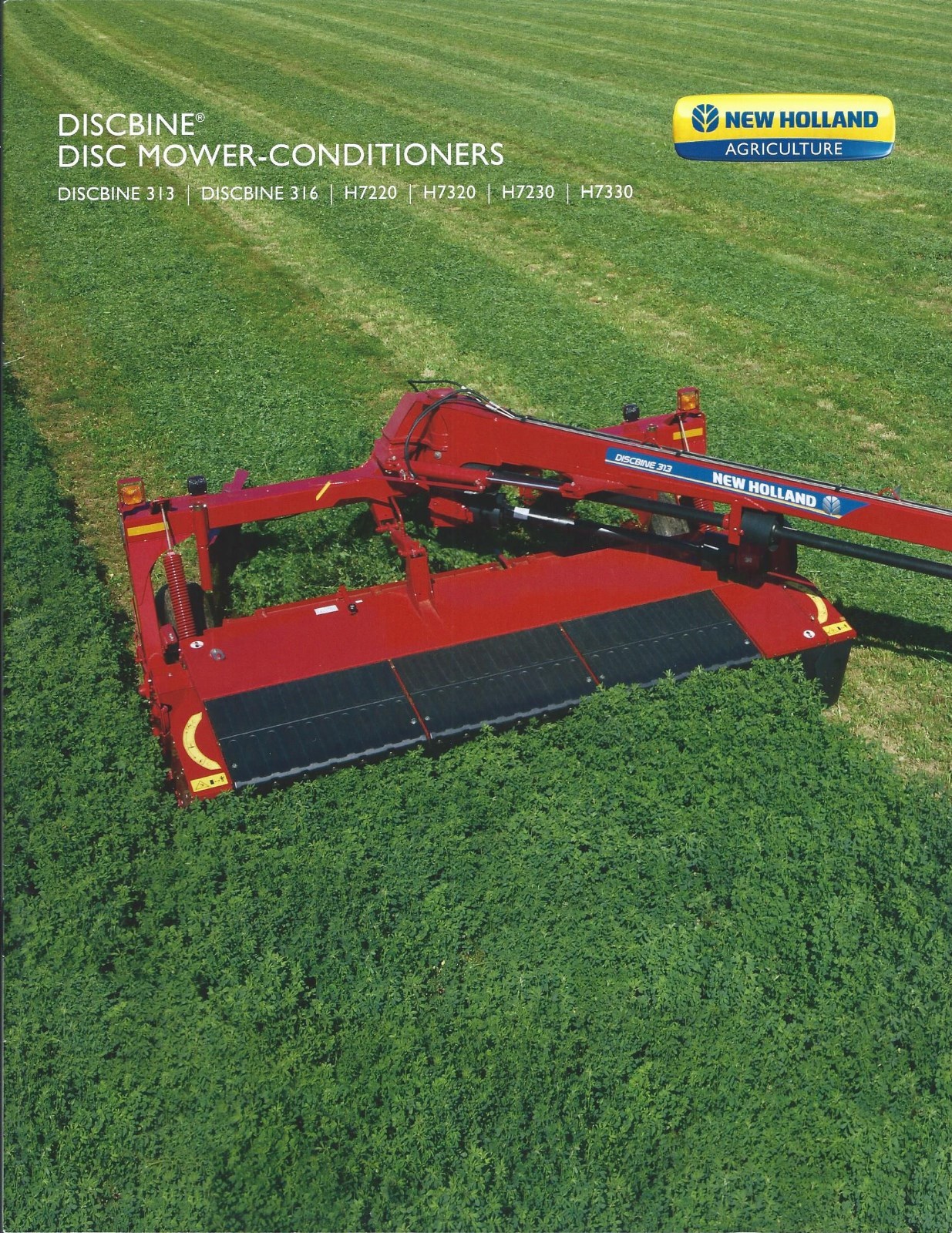 Farm Equipment Brochure - New Holland - Discbine Mower-Conditioners ...