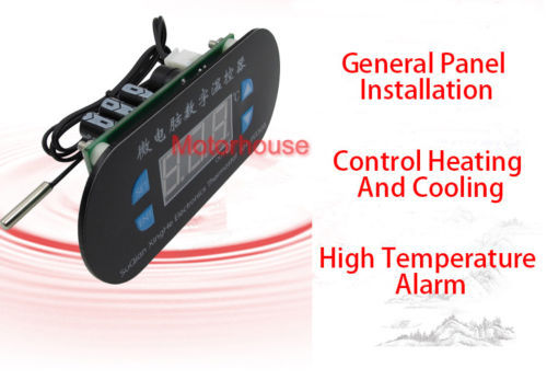 DC12V Adjustable Digital Computer Thermostat Temperature Controller ...