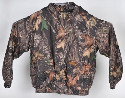 Herters Camo Hunting Jacket Mens 2XL Detachable Hood Full Zip | eBay