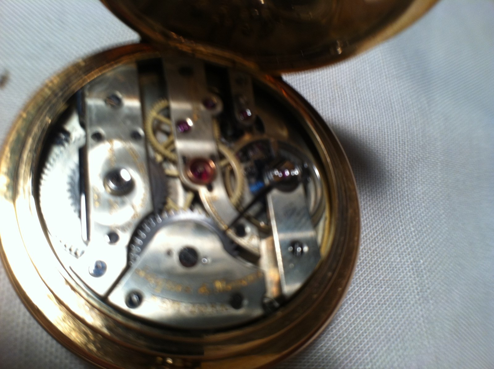 18k pocket watch Jaques&Marcus/ Patek Phillppe movement | eBay