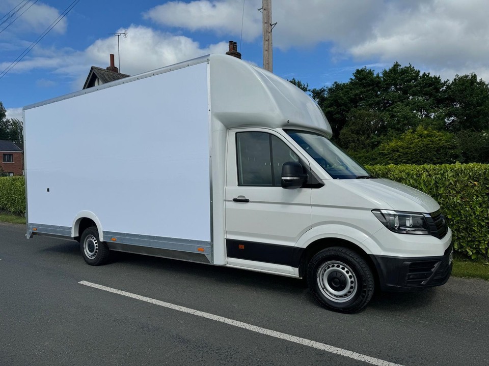 2024 NEW Build VW CRAFTER MAX SIZE 5.1M BODY LOW LOADER LUTON XXL JUMBO ...