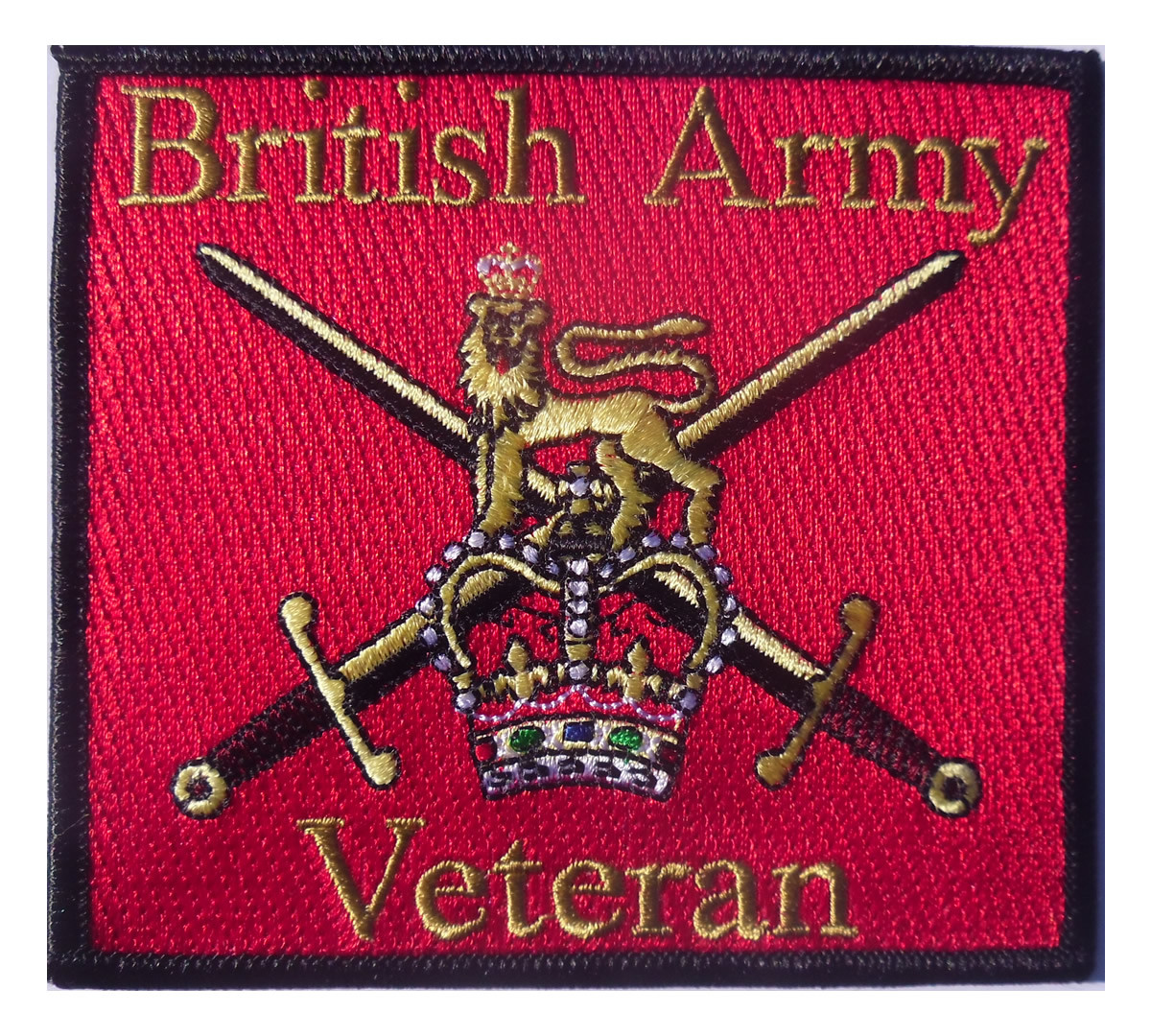 British Army Veteran Iron or sew on patch - HM Forces Veteran patch | eBay