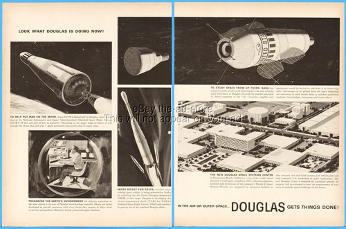 1964 Douglas Saturn S-IVB Delta NASA Space Laboratory Huntington Beach ...
