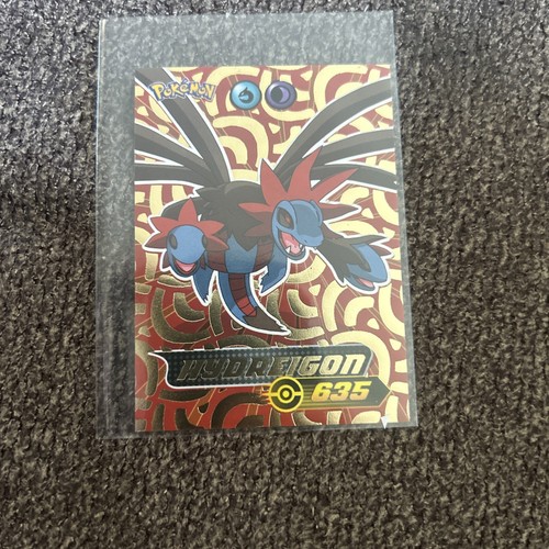 Hydreigon 635 Holo 2024 Blue Pokedex Sticker Vol3 Flash Edition #S26 ...