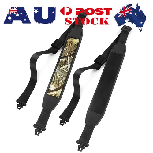 Gun Rifle Shotgun Sling Camo Textured Backing With Adjustable Straps ...