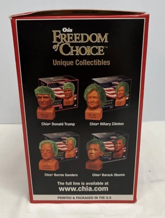 MAGA DONALD TRUMP Chia Pet Freedom Of Choice Trump Planter 2017 | eBay