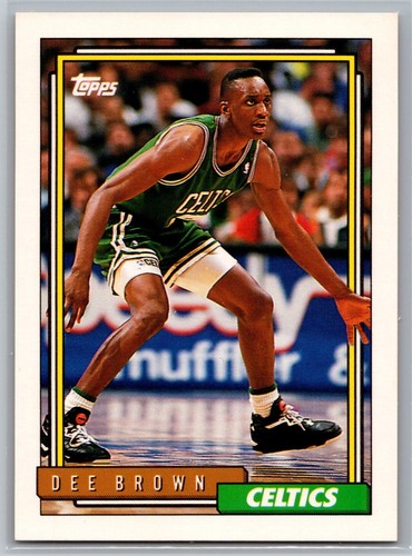 1992 Topps Basketball #17 Dee Brown Boston Celtics | eBay