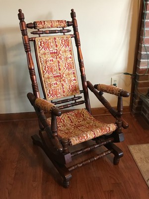 1900-1950 - Platform Rocking Chair