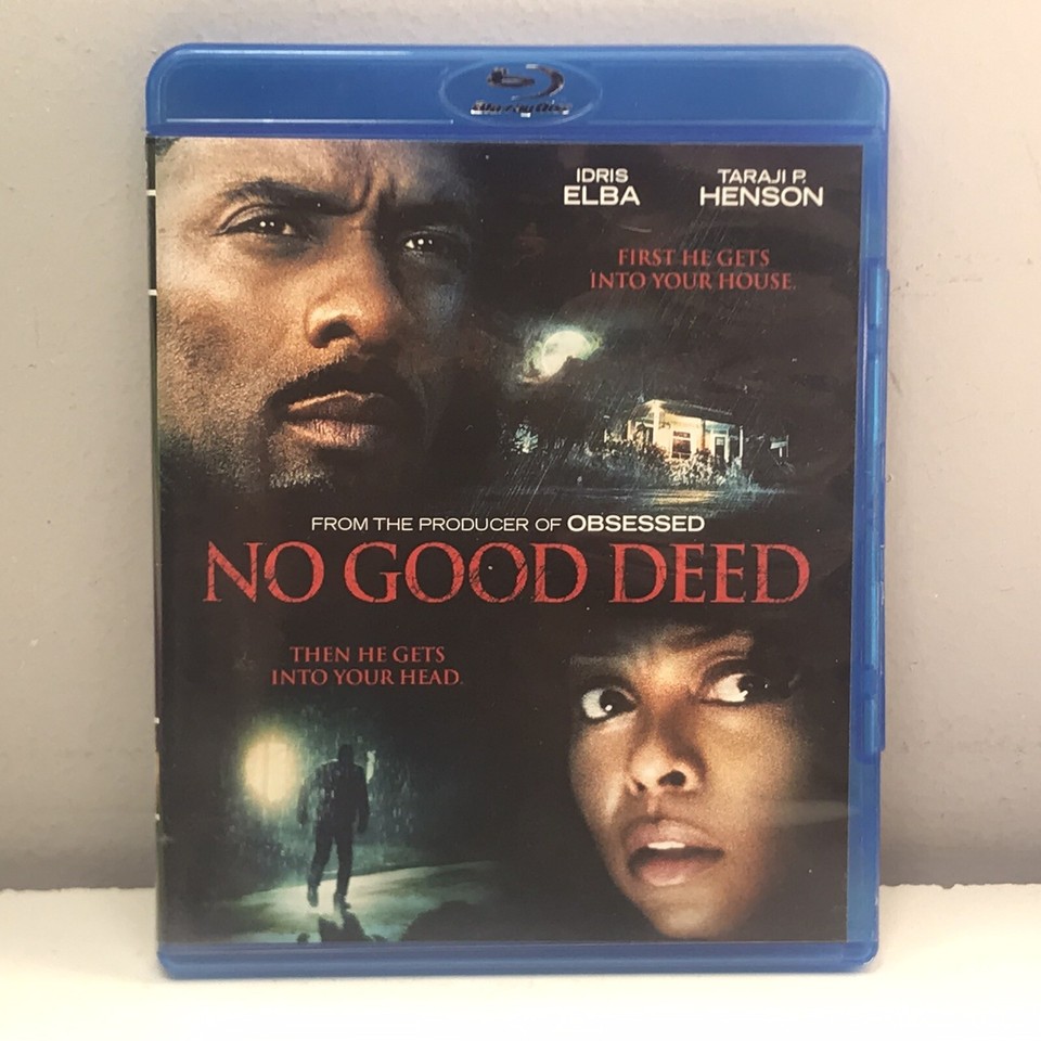 No Good Deed Blu-ray Movie UV HD Digital Copy Expired Disc Nearly New ...