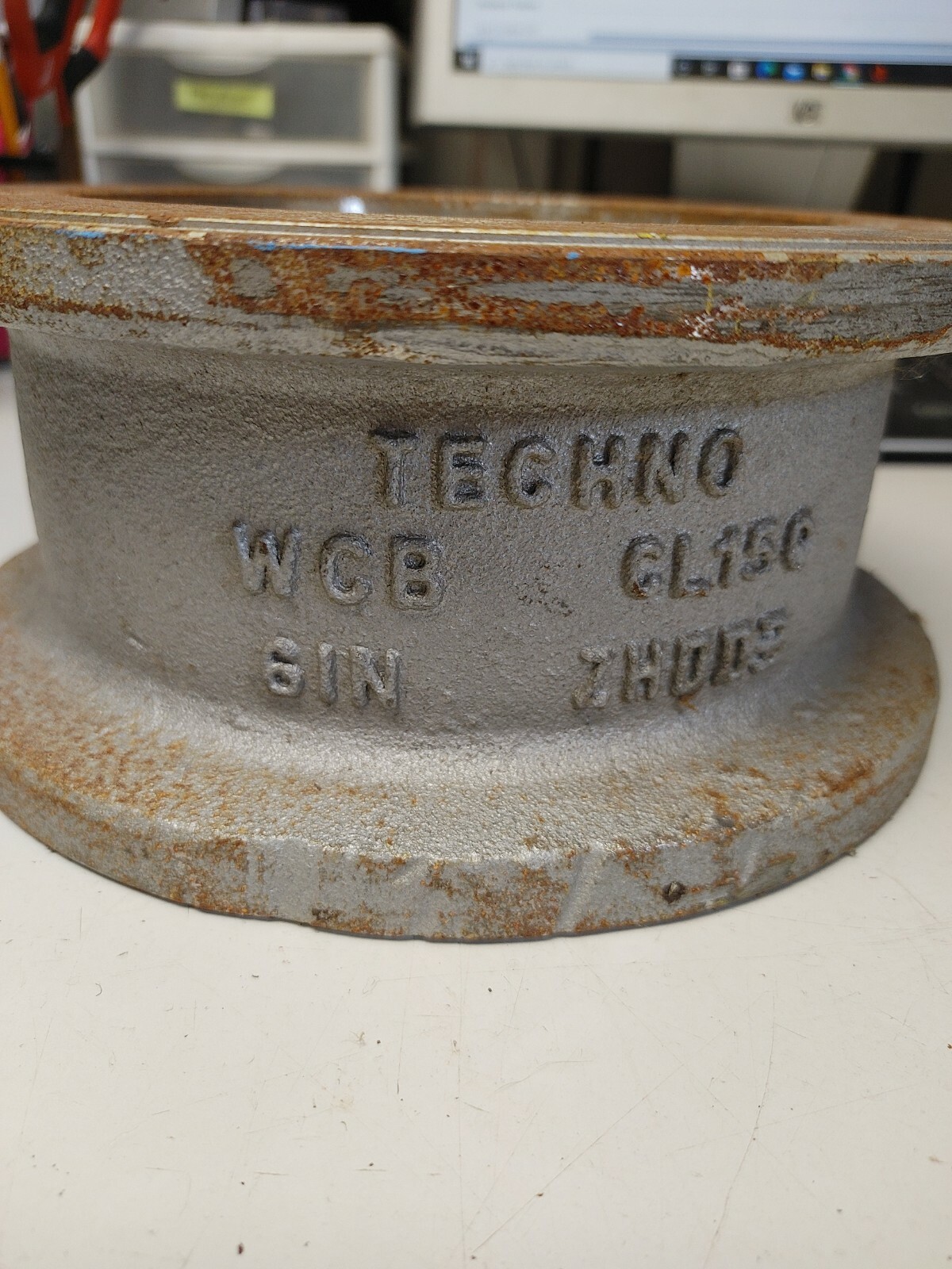 Technocheck Valve 5051 Size 6" T0317005648 Valve Code 6.0 DPW WC 36 V ...