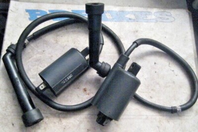 Suzuki VX800 Pair Ignition Coils & Leads Front Rear Denso 129700 ...