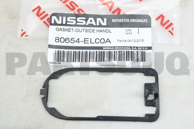 80654EL00A Genuine Nissan GASKET-OUTSIDE HANDLE,FRONT DOOR 80654-EL00A ...