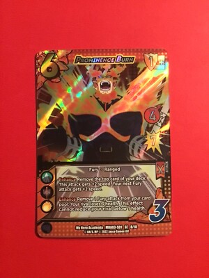 UniVersus My Hero Academia CCG MHA03-SD1 - Prominence Burn (FOIL) 8/18 ...