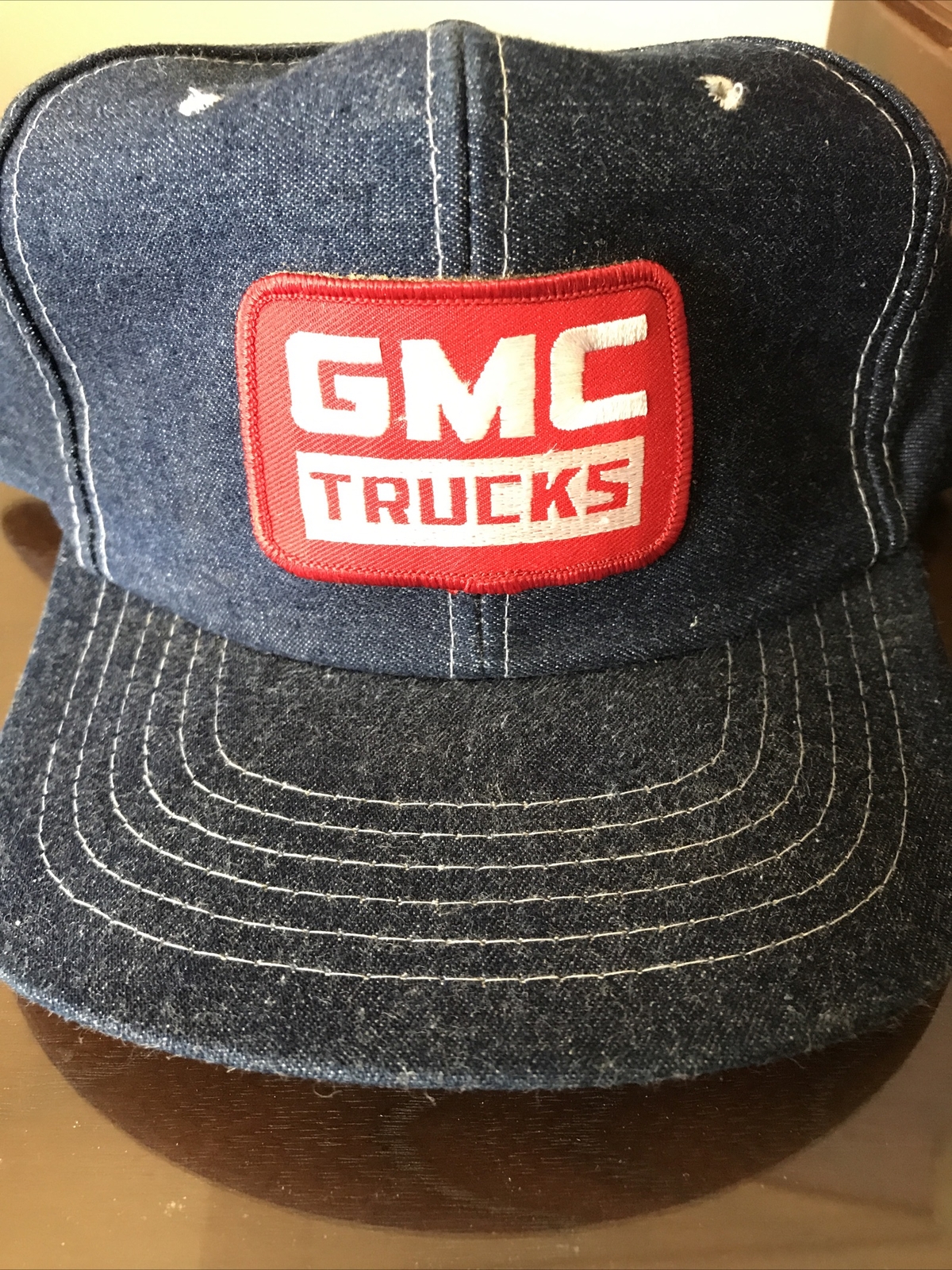 Vintage GMC Trucks Denim Snap Back Excellent Condition | eBay