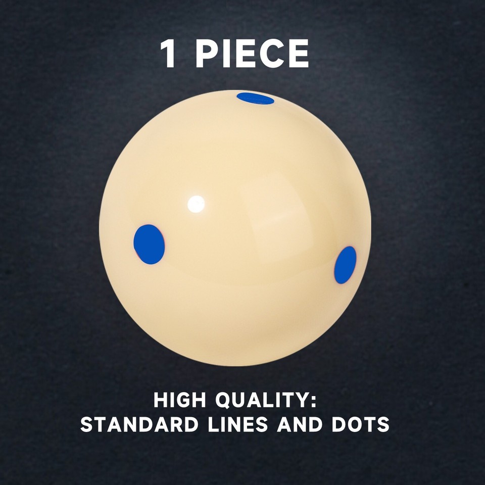 2.25" Regulation Size PRO CUP Billiard Practice Training Pool Cue Ball ...