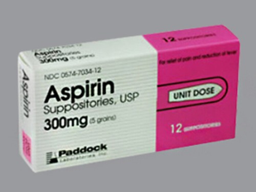 ASPIRIN 300 MG SUPPOSITORY 12CT | eBay