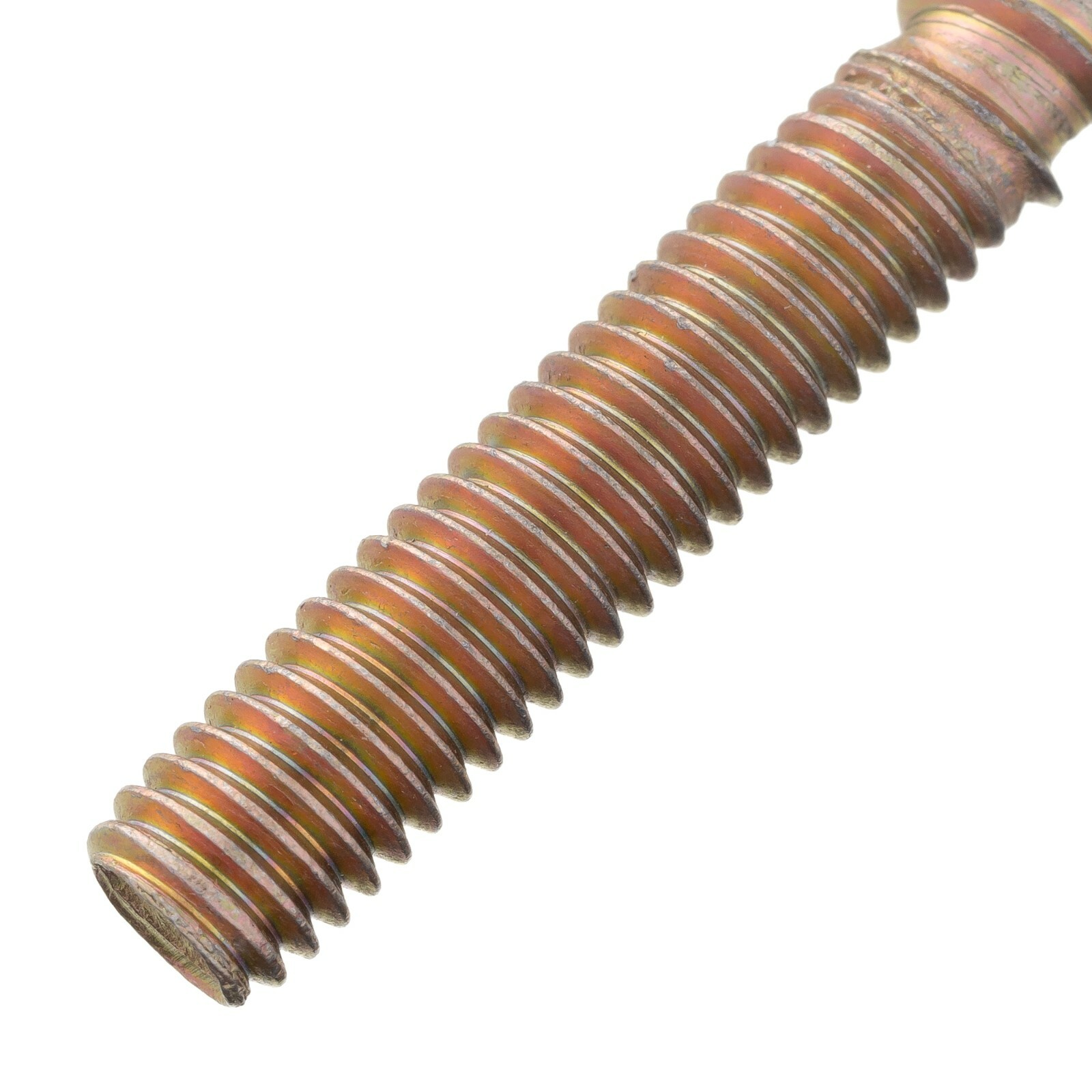 5pcs M6 x 50mm Hanger Bolt Timber Lag Screws Metric Thread Zinc Plated ...