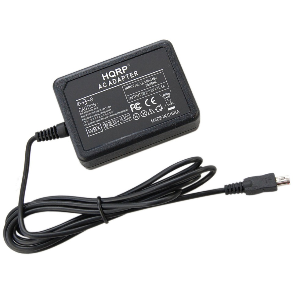 AC Adapter for Samsung HMX-Q10 HMX-Q10BN HMX-Q20 HMX-Q200 HMX-Q20BN HMX ...