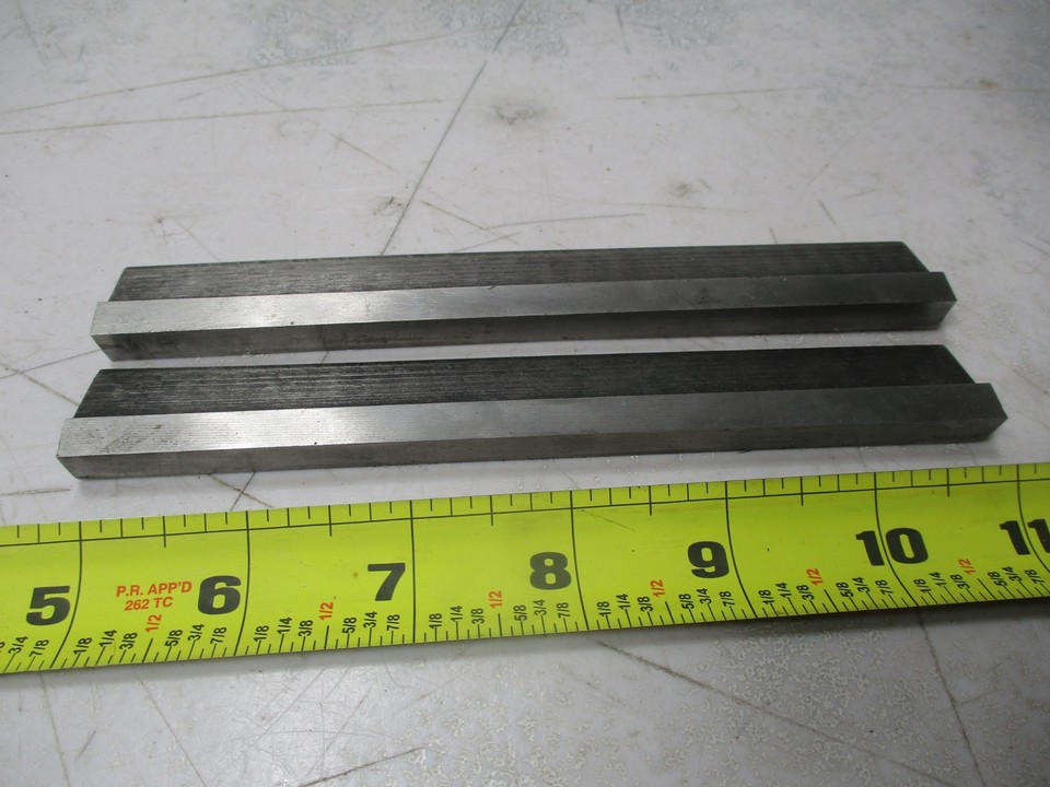 h217) Machinist Setup Riser Blocks Lot Of 8 W/2 Machinist Squares No ...