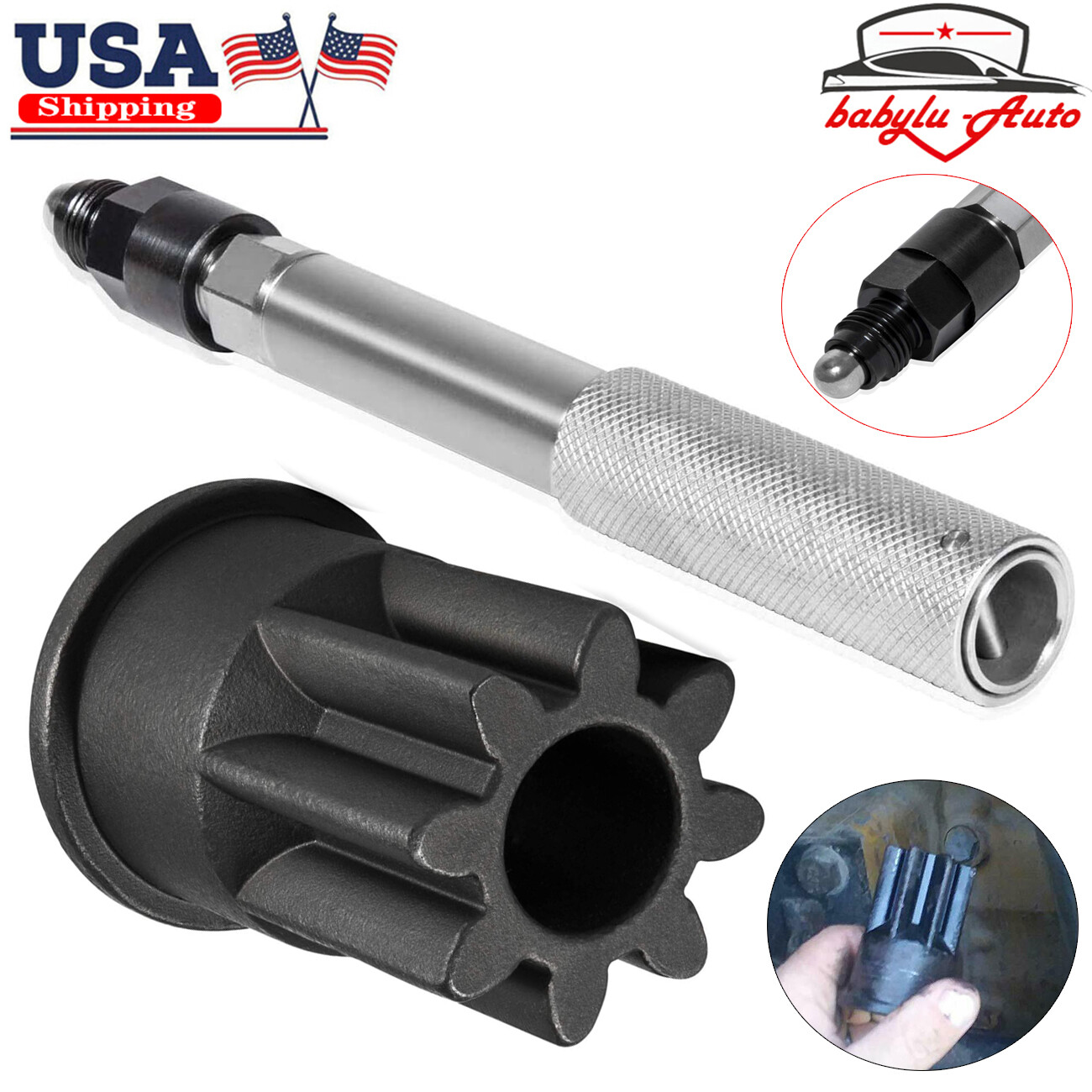 J42083 Automatic Timing Pin & J38587-A Barring Socket for Caterpillar ...