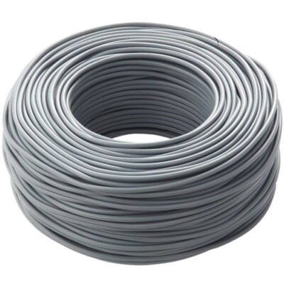 Câble Unipolaire Fs17 Section 1x4 Mm Fil Électrique Gris Bobine 100 ...