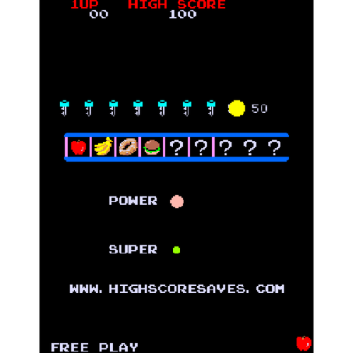 HighScoreSaves - Super Pacman Arcade Free Play + High Score Save Kit | eBay