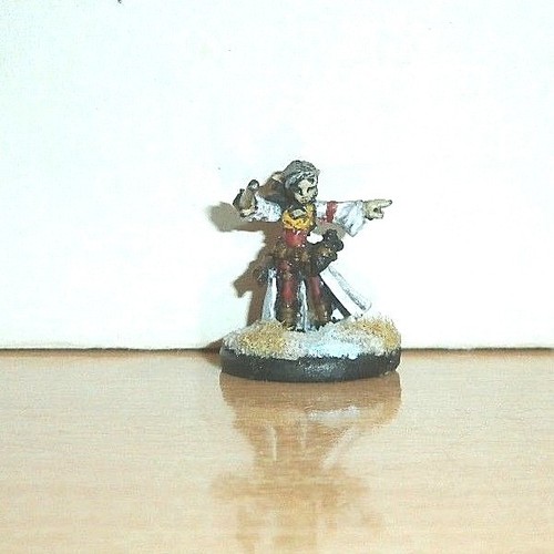 Reaper Mini Elf Sorceress STAFF painted Metal PATHFINDER DUNGEONS ...