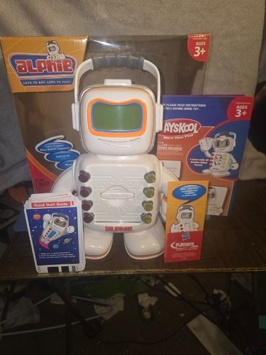 Playskool Alphie Learning Toy Robot 2009 - Tested & Working - w ...
