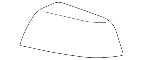 Genuine Toyota Door Mirror Cover 87945-0C020 | eBay