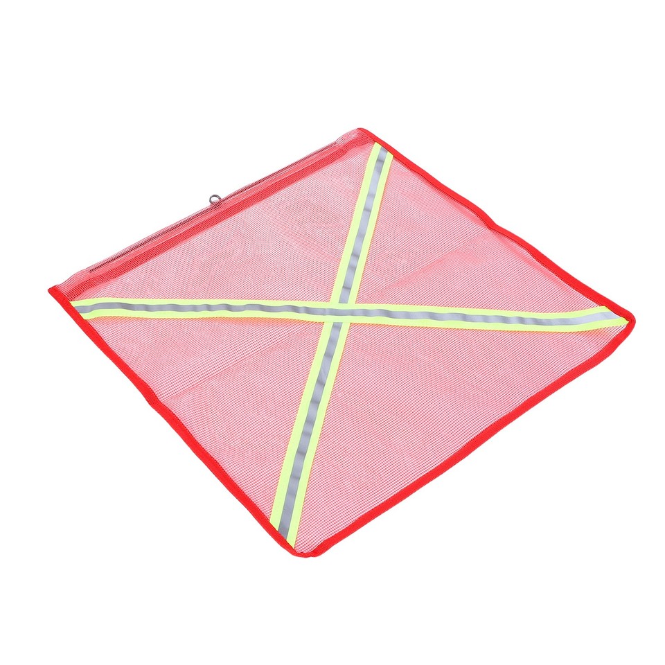 6PCS Red Load Flags Sturdy Reflective Safety Flags For Truck Trailer | eBay