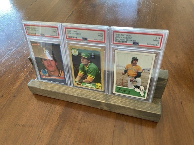 36” Trading Card Display Shelf - Holds Graded, One-Touch, Top Loaded ...