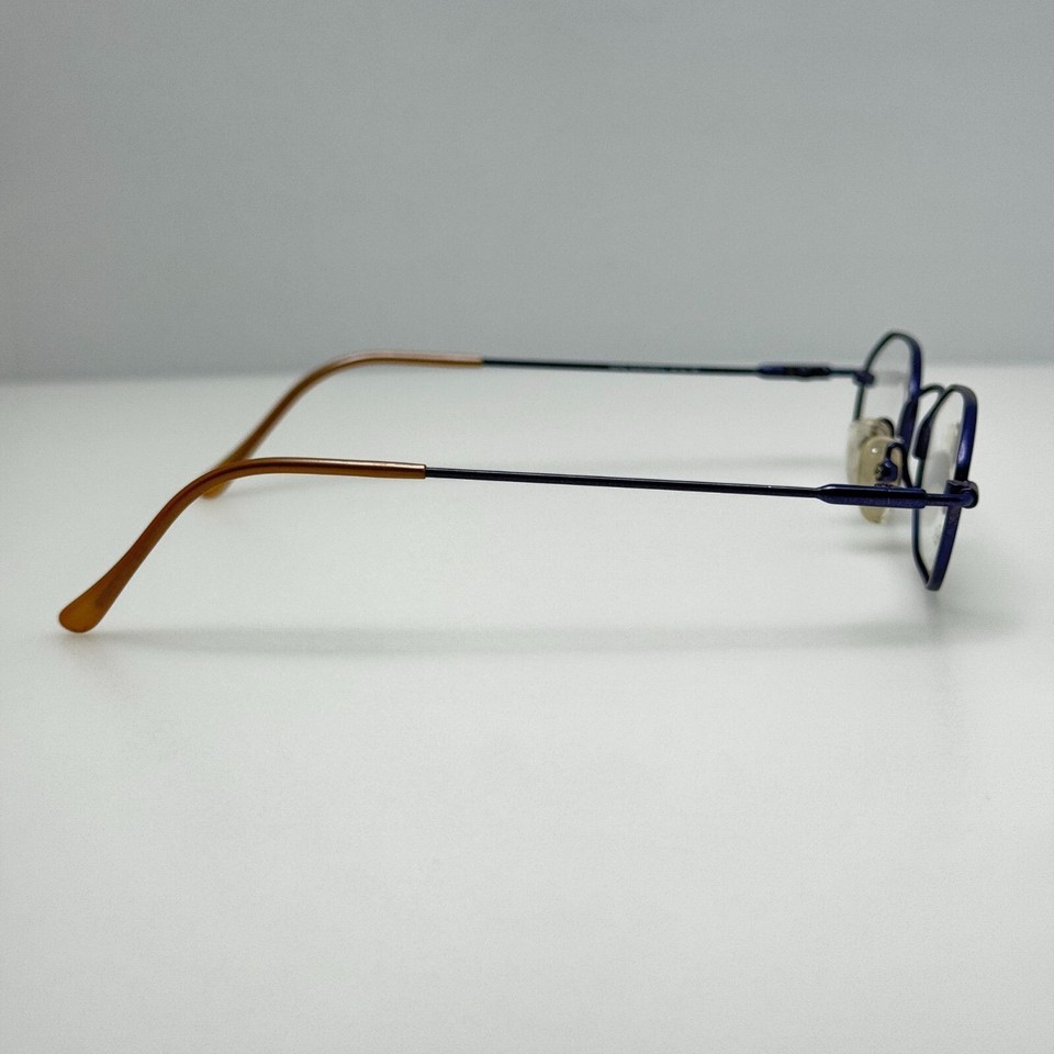 Burns & Allen 03 SM Eye Glasses Eyeglasses Frames Pastel Blue Purple 46 ...