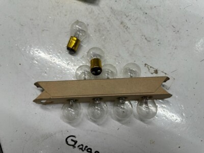 Vintage NOS BOX 9 AUTO Car Old TRUCK Turn Signal Parking Light Bulb 306 ...